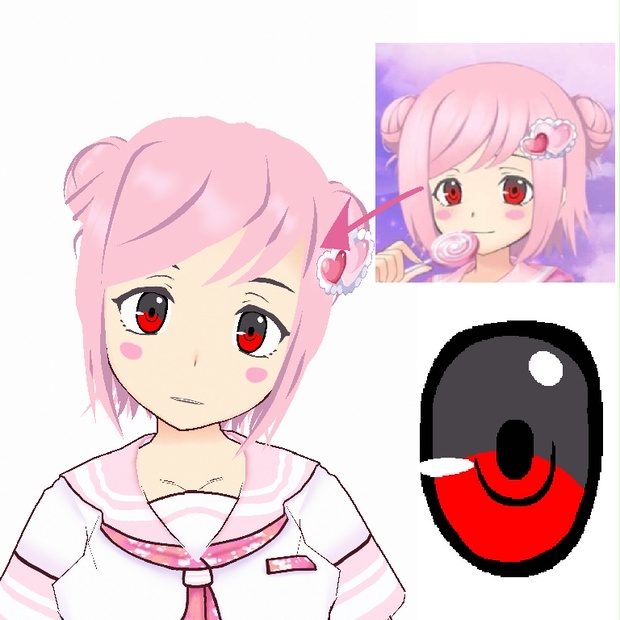 Droopy 4 Iris Texture - sodateru - BOOTH