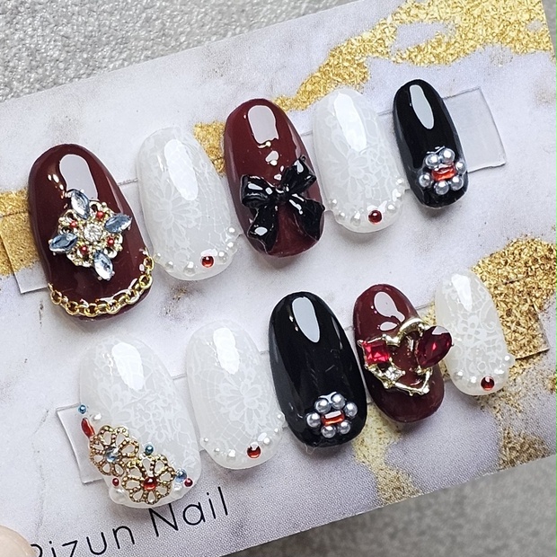 非公式 第五人格 心理学者 ライラ イメージネイル - Rizun Nail - BOOTH