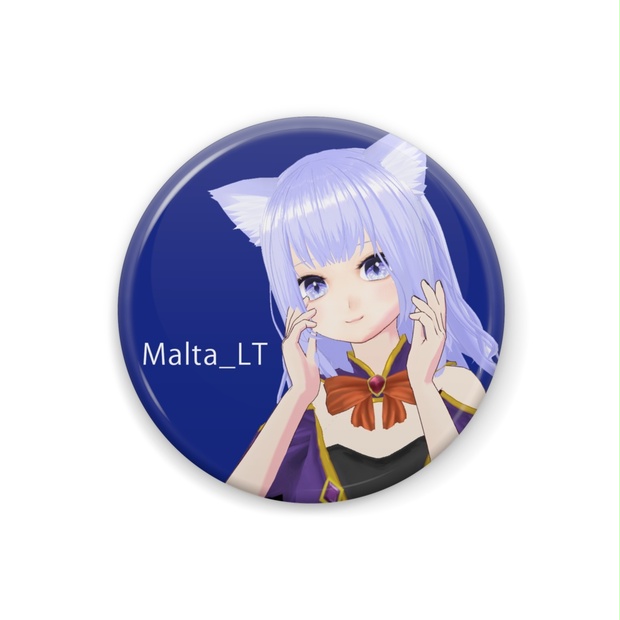 まるた malta_LT【Vtuber】缶バッジ - mal-shop - BOOTH