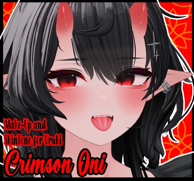 [Uruki] [Crimson Oni - Make-Up and Body Texture] - chunidream - BOOTH