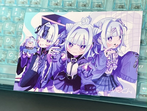 Vtuberいこくん キラキライラストカード - MINE MIND屋さん - BOOTH