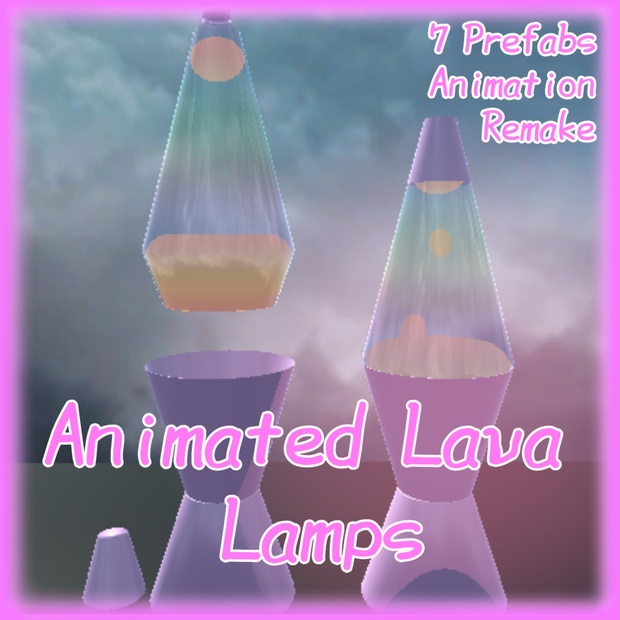 Animated Lava Lamp Pack - Lil Pink Devil - BOOTH