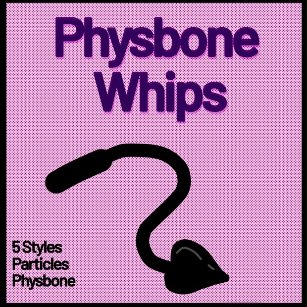 Physbone Whips - Lil Pink Devil - BOOTH