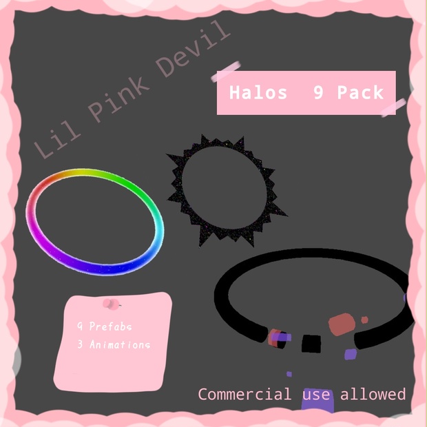 Halo Pack - Lil Pink Devil - BOOTH