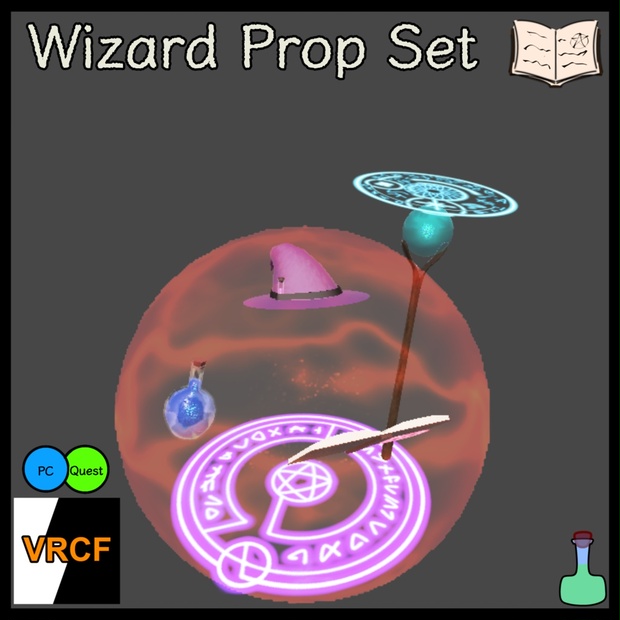 Mage Set - Lil Pink Devil - BOOTH