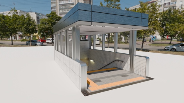 【3DCG】地下道キット - hiromu-3dcg - BOOTH