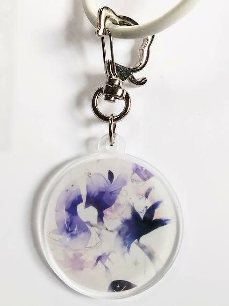 ルシエルのアクリルキーホルダー（丸型） - atelier-mitita - BOOTH