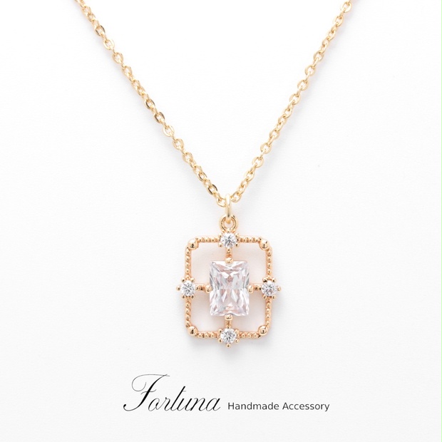Crystal Bijou(879)ネックレス/ペンダント - アクセサリー工房Fortuna - BOOTH