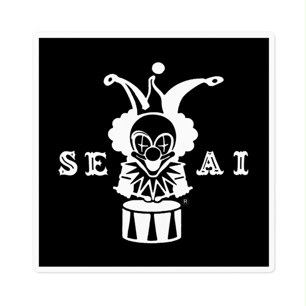 SEAI LOGO STICKER black 10cm - SEAI GOODS SHOP - BOOTH
