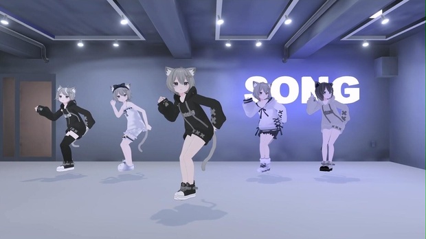 [Free to Download] [VRChat Dance Animation] 小城夏天 - LBI利比 - VRChat-Song - BOOTH
