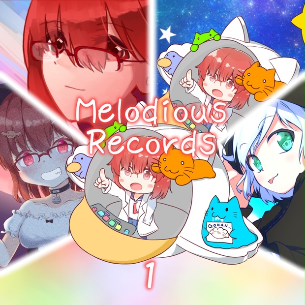Melodious Records 1 - Melodious Nekochan - BOOTH