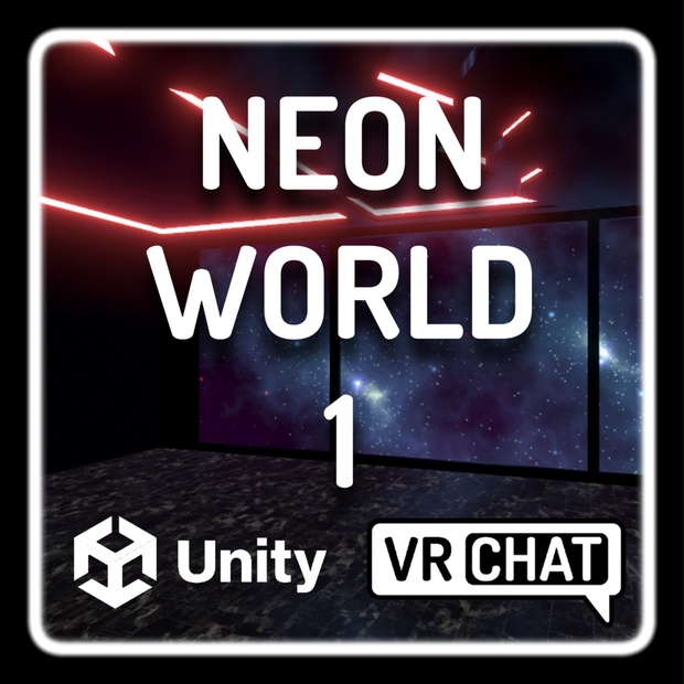 VRCHAT NEON WORLD - MamboixShop - BOOTH