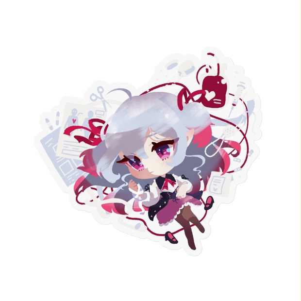 Evelyn Banfield♔公式ステッカー - 悪魔の雑貨屋 - BOOTH