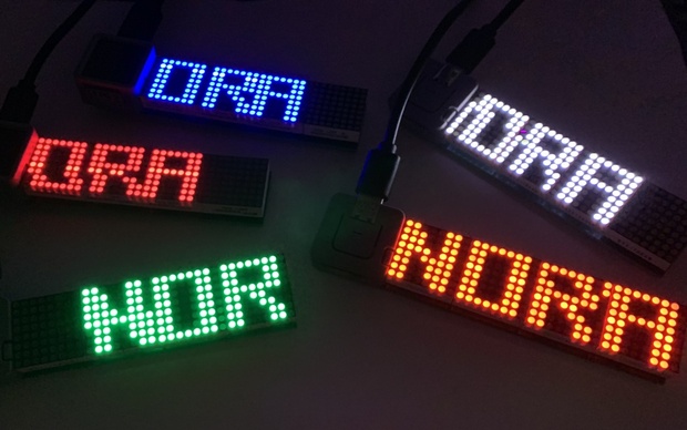 M5Atom用ミニLEDバッジ【緑】(グリーン) - LED専科 SHOP - BOOTH