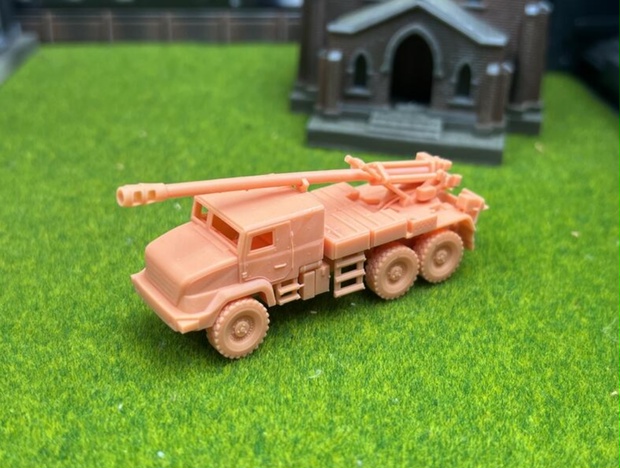 1145 1/144 Caesar limber 155mm カエサル 155mm自走榴弾砲 - SW 3D workshop - BOOTH