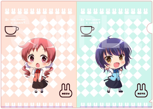 【BOOTH限定】【値下げ】ごちうさA4クリアファイル - なむあーるBOOTH 購買所 - BOOTH