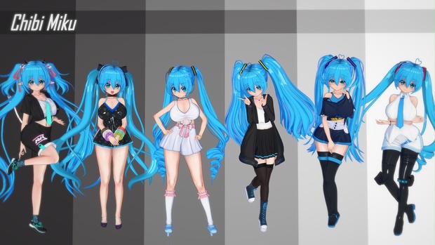 Chibi Miku v3 | Koikatsu Card - Hudson's Koikatsu Cards - BOOTH