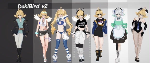 Dokibird v2 | KOIKATSU CARD - Hudson's Koikatsu Cards - BOOTH