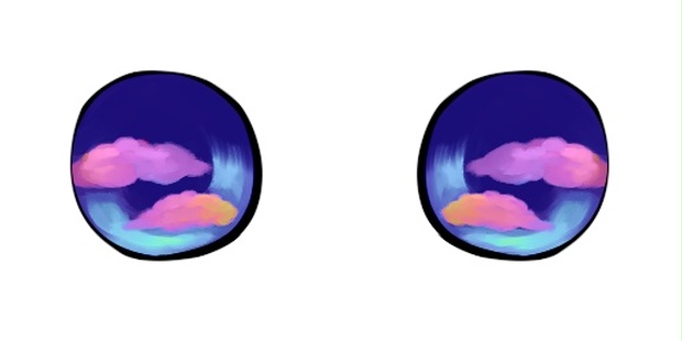 cloudy eyes - yuzukixonna designs - BOOTH