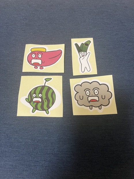 ステッカー4枚セット - imasi shop - BOOTH