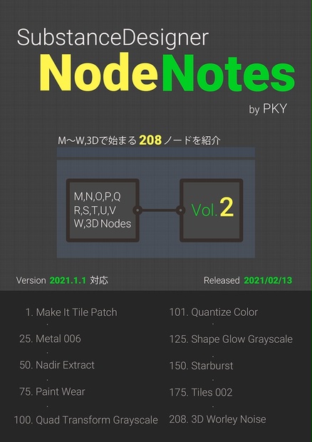 Substance Designer Node Notes vol.2 (+SubstanceGraphExample) - PKY's CG ...