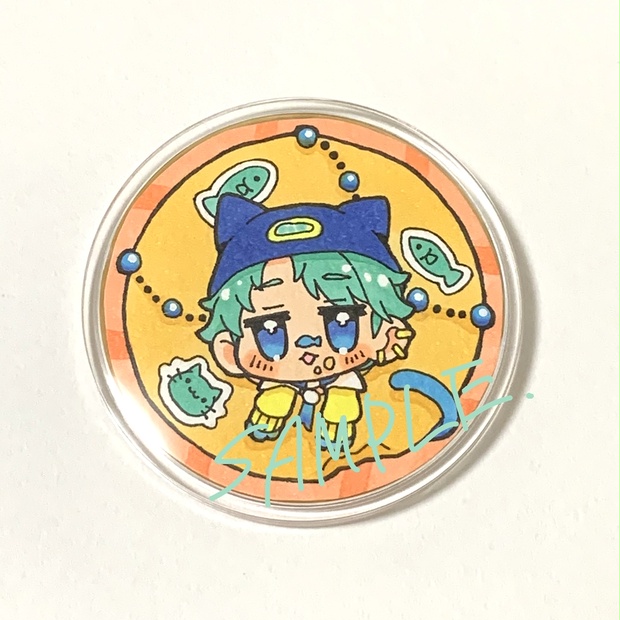 原画バッジ「ねこしべ」 - VSMD-Shop - BOOTH