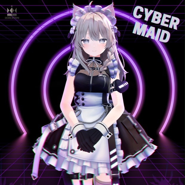 【しなの対応】CYBER MAID【VRChat】 - Demicrown - BOOTH