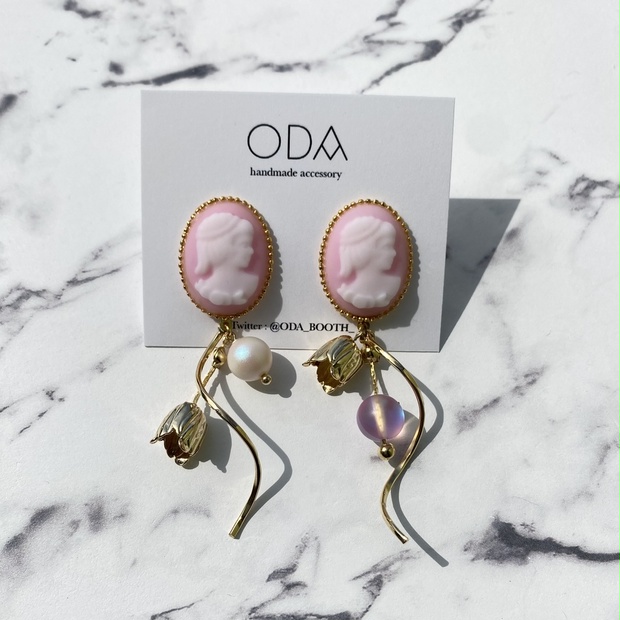 家長むぎ モチーフピアス イヤリング - ODA - BOOTH