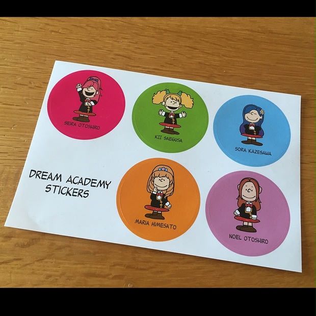 Dream Academy Stickers - torinakiuo store - BOOTH