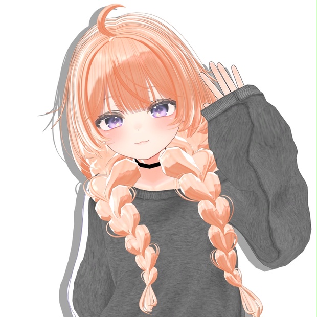 Double braid Hair ★ 【PB】 【15 Avatars】 - Yune-Yune - BOOTH