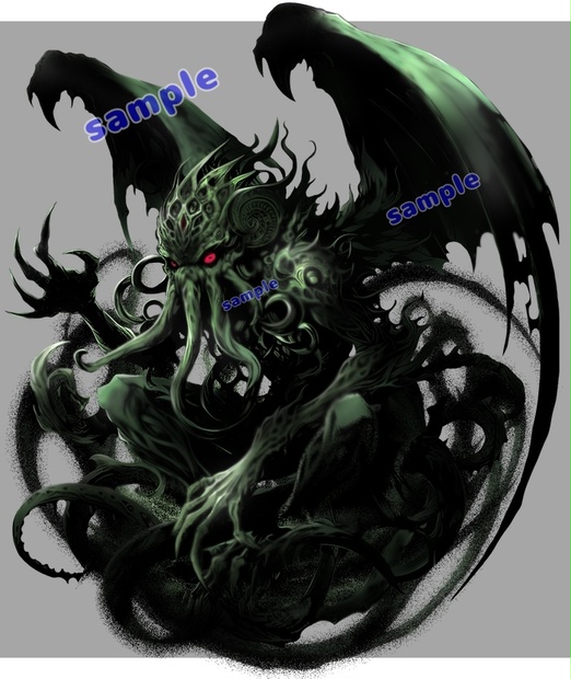 クトゥルフ神話TRPG 画像素材 大いなるクトゥルフSPLL:E194598 - 🌱まめさんの店🌱 - BOOTH