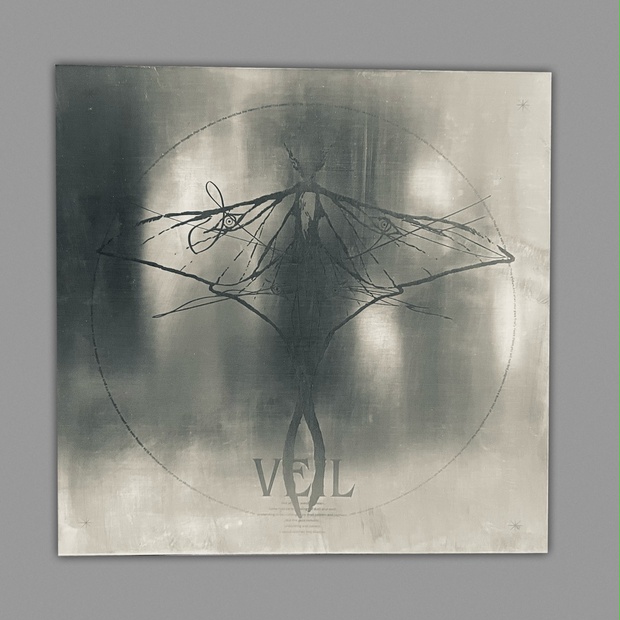 「VEIL 」METAL ART PLATE (STAINLESS MODEL) - SDN(BOOTH) - BOOTH