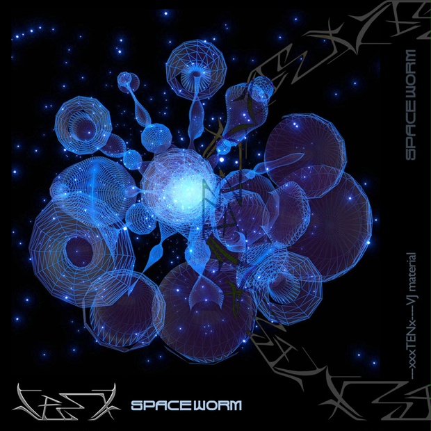 TENX SpaceWorm VJ material - TENXshop - BOOTH