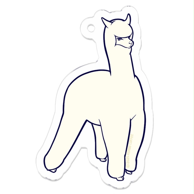 アルパカ Alpaca 02 さあ？ アクキー - asanocoffee - BOOTH