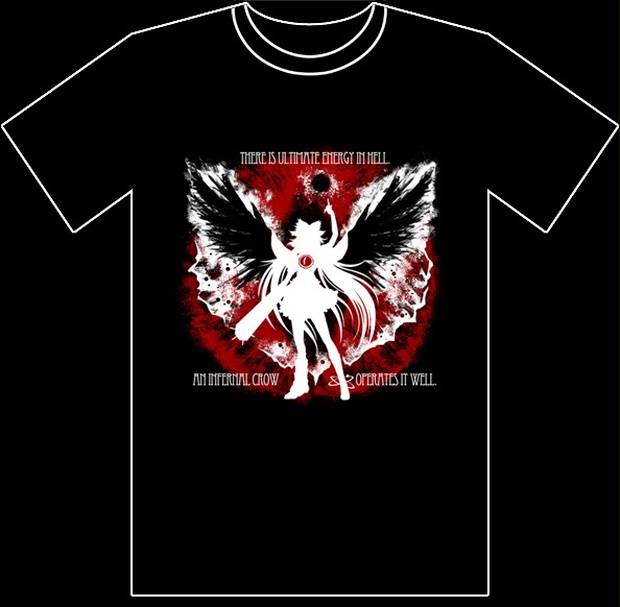 東方Tシャツ「地獄烏」霊烏路空 - n-dash - BOOTH