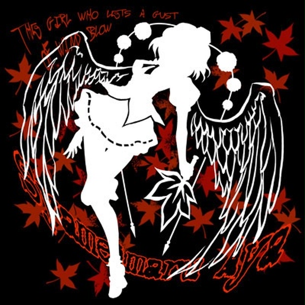 東方Tシャツ 射命丸文「風神少女」 - n-dash - BOOTH