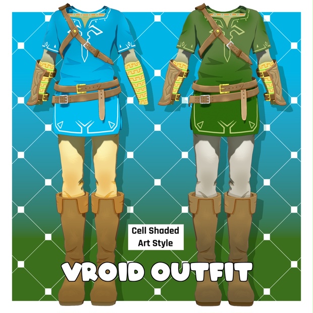 Link Tunics: BoTW [VRoid Outfit/衣装] - Realm of the Fish - BOOTH