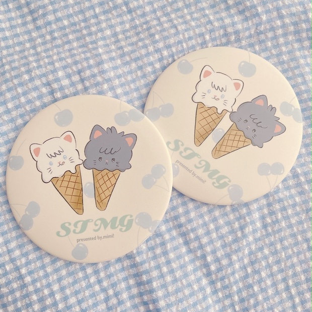 STMG缶ミラー - mimi - BOOTH