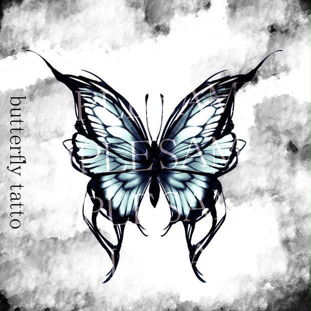 butterfly_tattoo - Ashen One - BOOTH