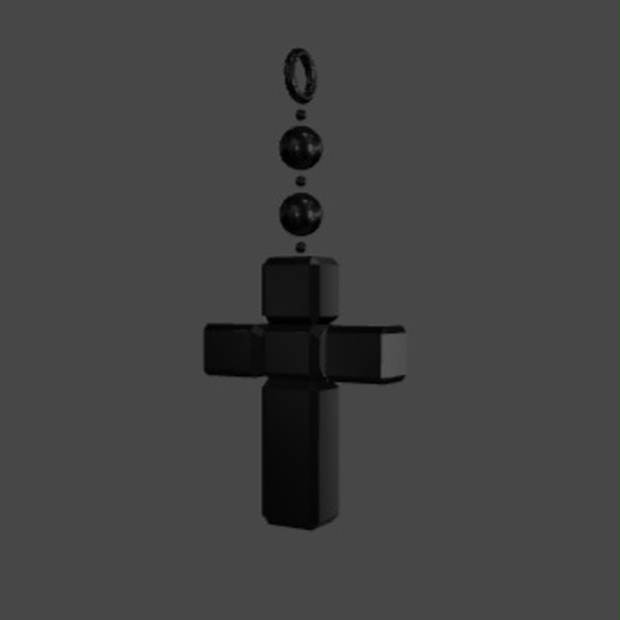 十字架ピアス - ash-11111 - BOOTH