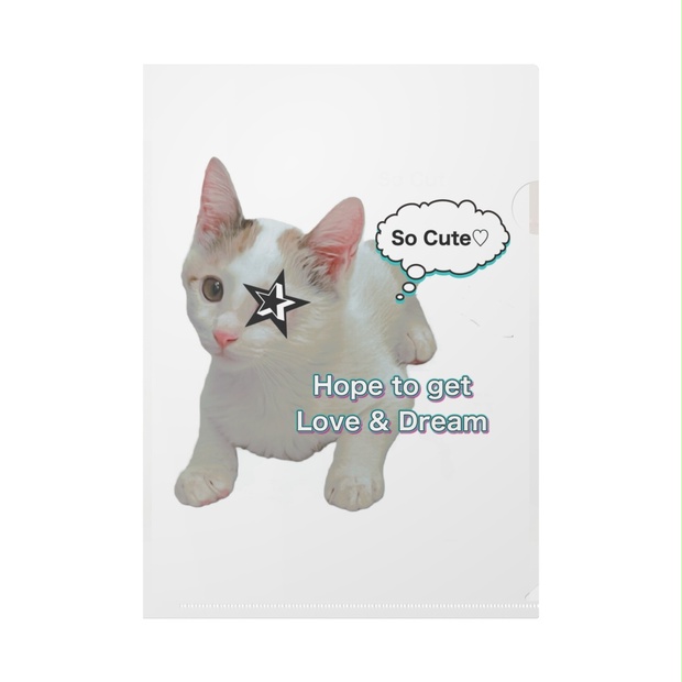 クリアファイル☆ - help-cat - BOOTH