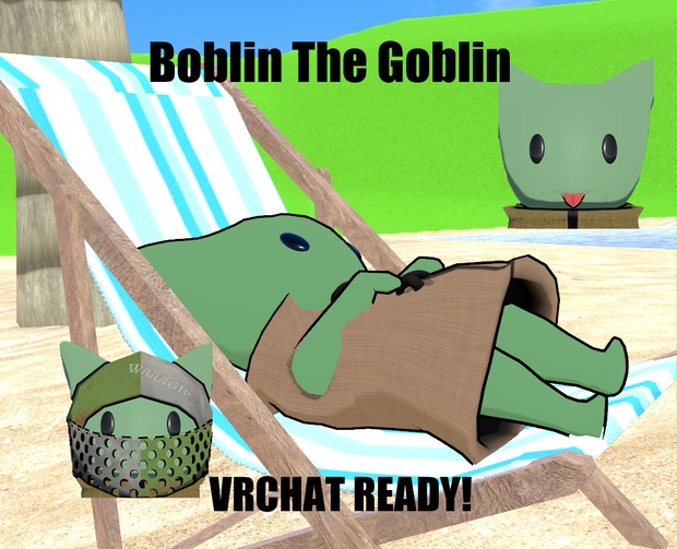 (FREE VRC READY) Boblin the Goblin - Nethul's Cave - BOOTH