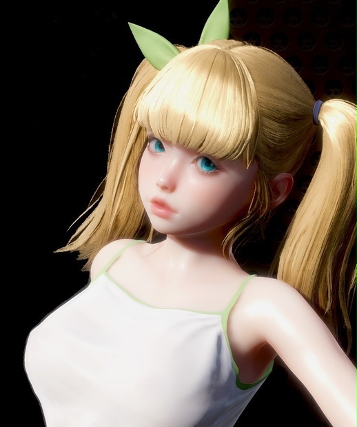 Clair (RoomGirl character card) - ghostchild - BOOTH