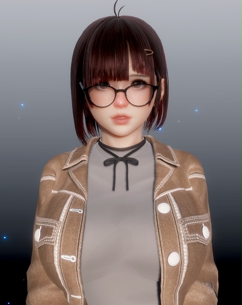 Mio (RoomGirl character card) - ghostchild - BOOTH