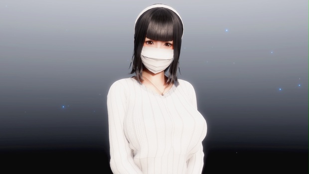 Sandy (Roomgirl Character Card) - ghostchild - BOOTH