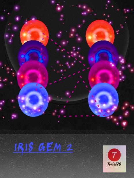 IRIS GEM 2 toriel79 - toriel79 - BOOTH