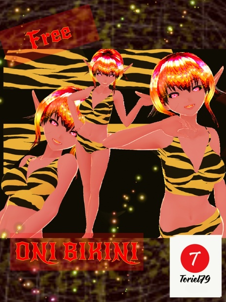 ONI BIKINI toriel79 - toriel79 - BOOTH