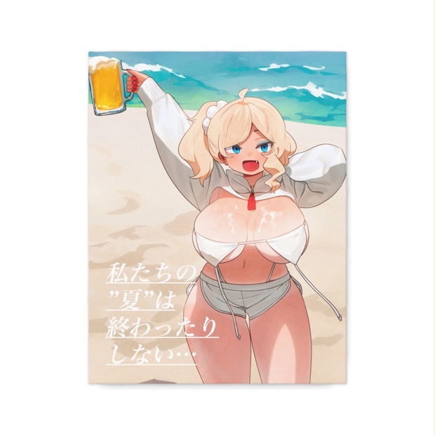 終わったりしないフロリダちゃん（キャンバス） - Florida-chan - BOOTH