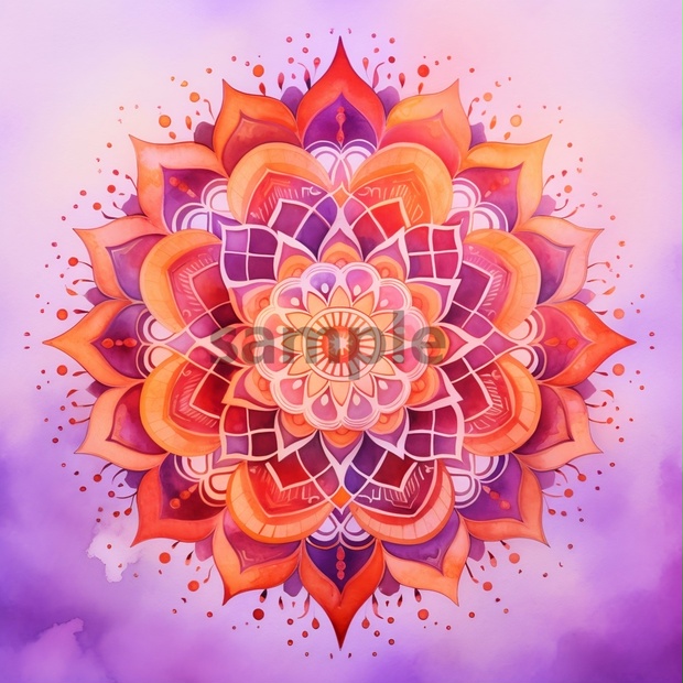 【曼荼羅アート】心の奥深く - mandara-soji - BOOTH