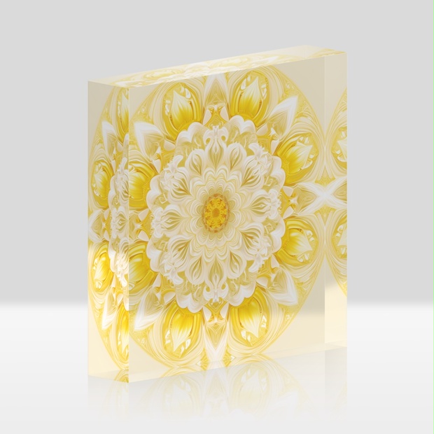 【曼荼羅アート】黄昏の調べ - 太陽の抱擁 - mandara-soji - BOOTH